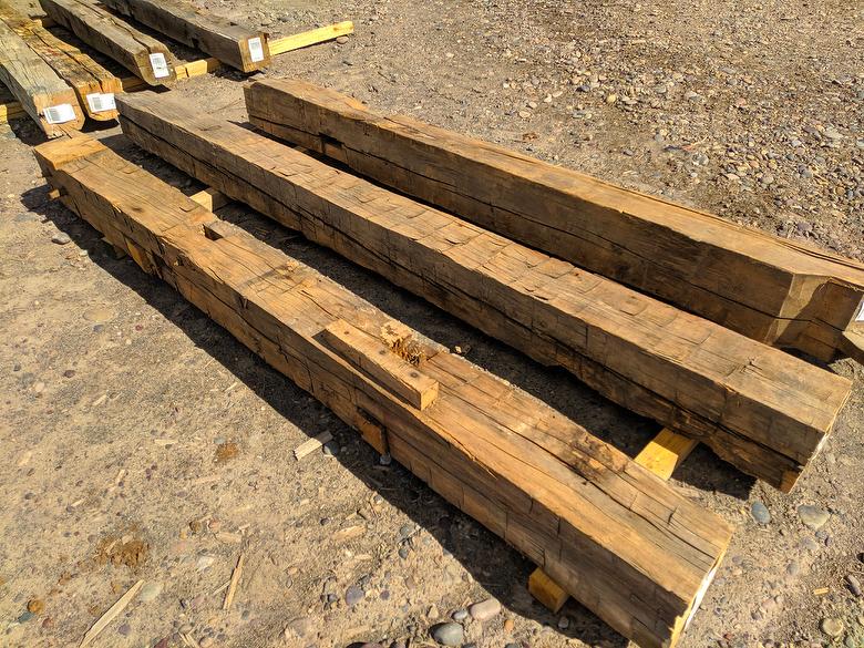 Photo #170920 - Hand Hewn Timbers