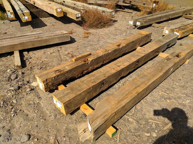 Photo #170920 - Hand Hewn Timbers