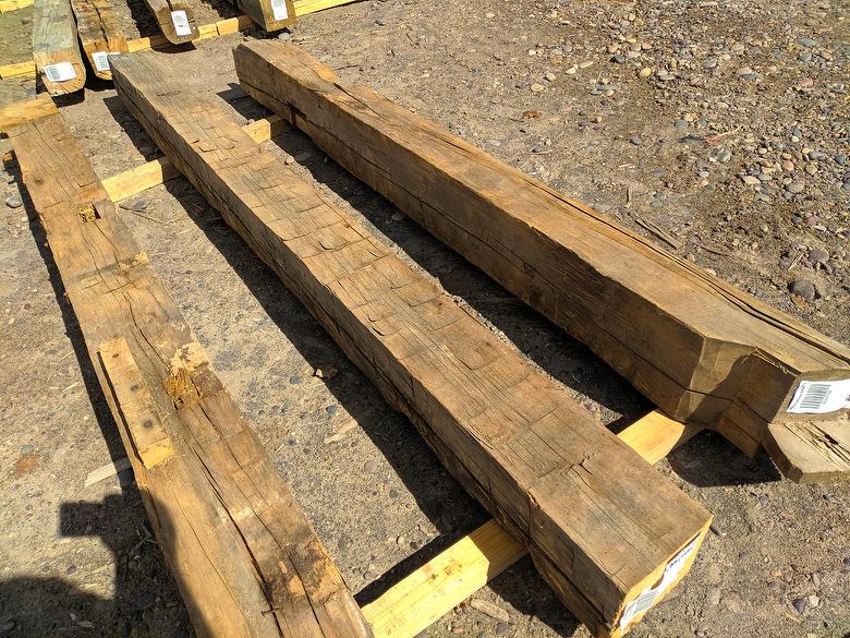Photo #170920 - Hand Hewn Timbers